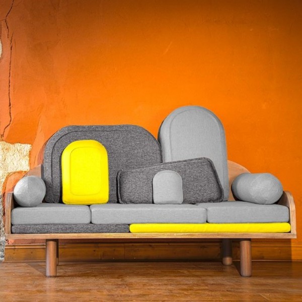 Couchino Sofa Yellow - Arne Concept
