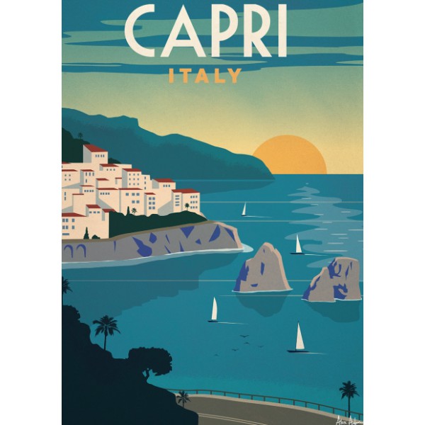 "Capri" Illustration - Arne Concept
