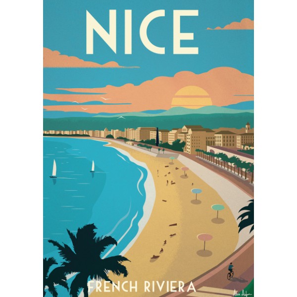 Illustration "Nice" - Arne Concept